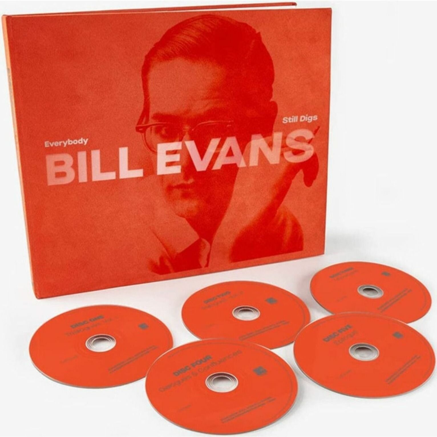 Музыка CD Bill Evans - Everybody Still Digs Bill Evans - A Career Retrospective (1956-1980), 5 x CD, Deluxe Edition