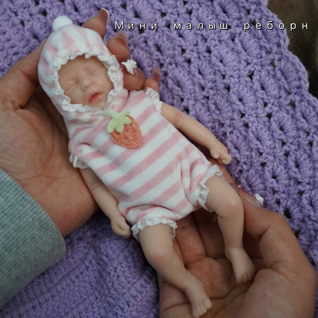 Мини малыш реборн