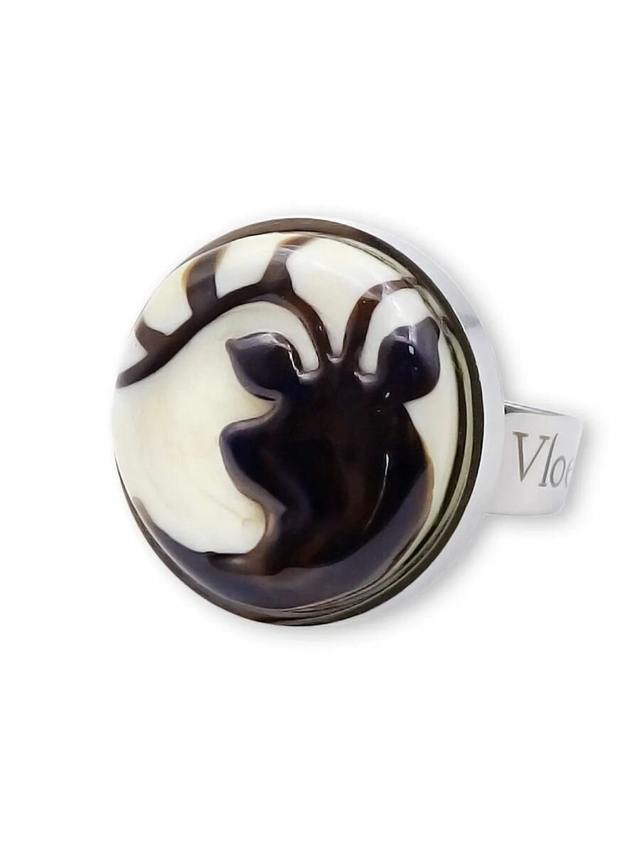 Кольцо, муранское стекло, стекло