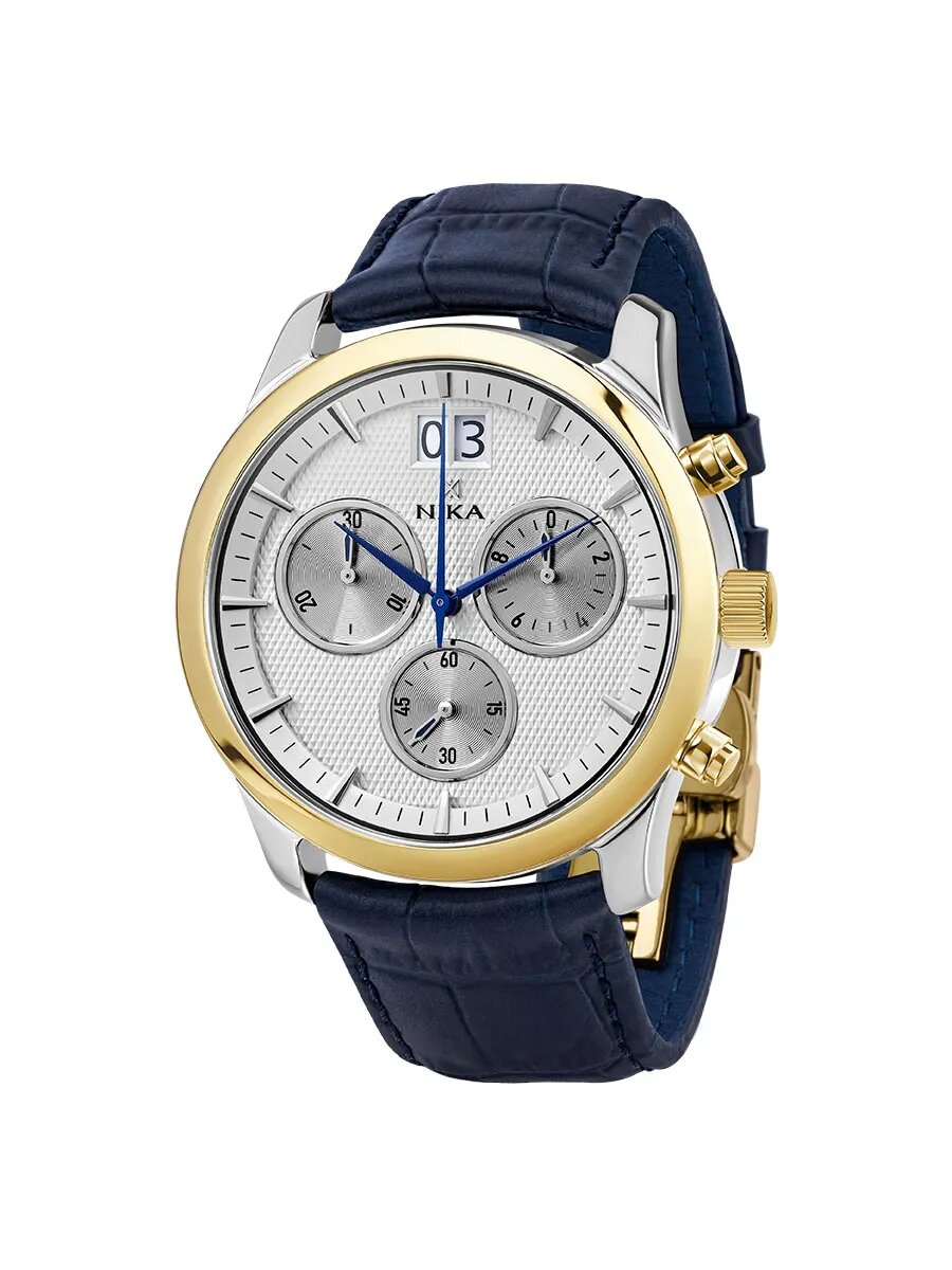 Наручные часы Ego, золото + серебро