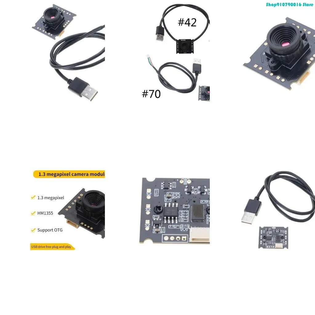 USB-вебкамера OPEN-SMART 1MP, угол обзора 70 degrees — фото 1