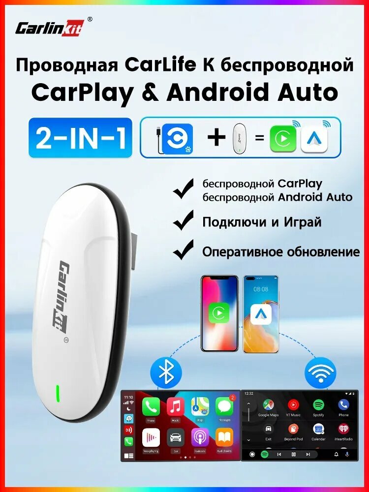 Carlinkit Адаптер CD-чейнджера