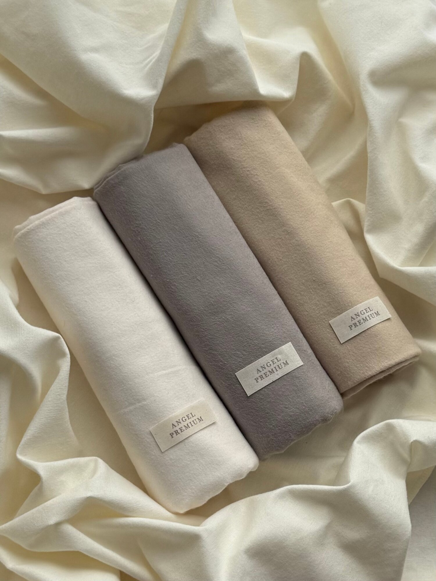 Набор больших пелёнок 100х120 из премиальной фланели ANGEL PREMIUM