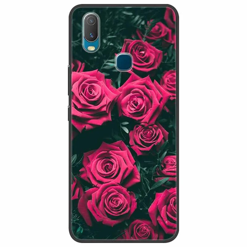 Чехол-накладка для Vivo Y11, 2019 дюйма, с животными Розовый, 24, For vivo 1906