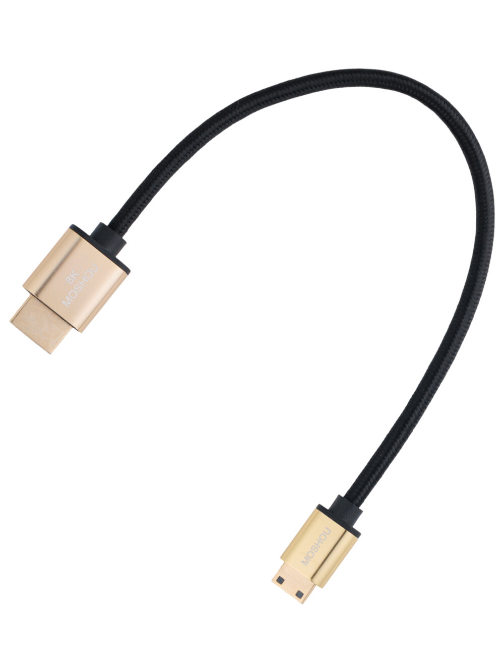 Кабель Moshou Mini HDMI - HDMI (A-C) 2.1 8K, длина 0,25м