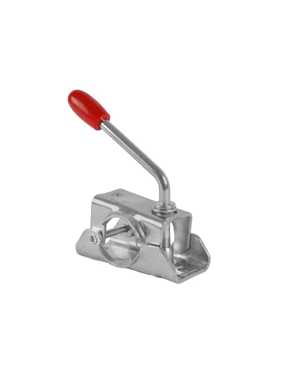 Хомут опорной стойки колеса d=48мм до 200кг сталь