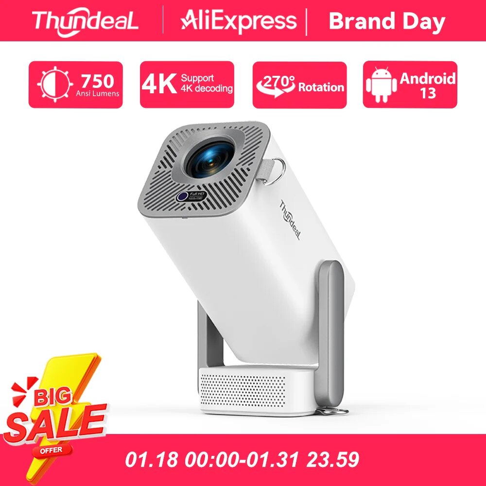 Проектор ThundeaL TD80 Pro