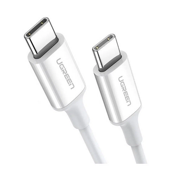 Кабель UGREEN US264 Type-C - Type-C 60Вт 1м (60518) White (Белый)