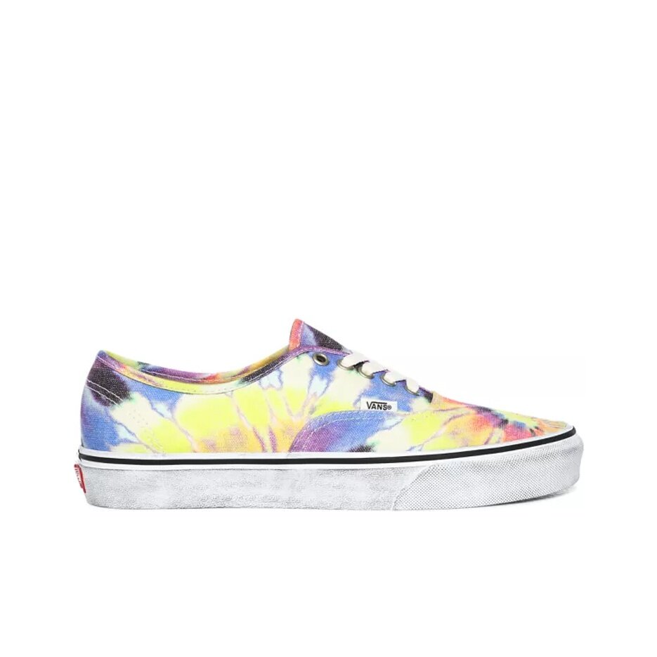 Кроссовки VANS Authentic, размер EU 43 стопа (28CM), синий/желтый/белый — фото 1