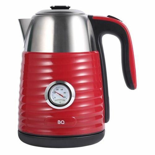 Чайник электрический BQ KT1723SW, 2200Вт, красный и черный