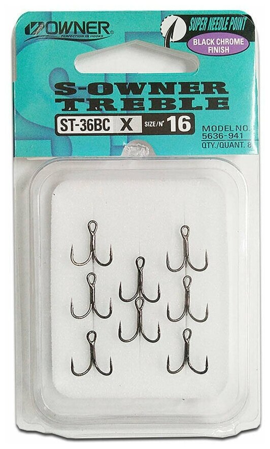 Крючок Owner ST-36BC №3/0