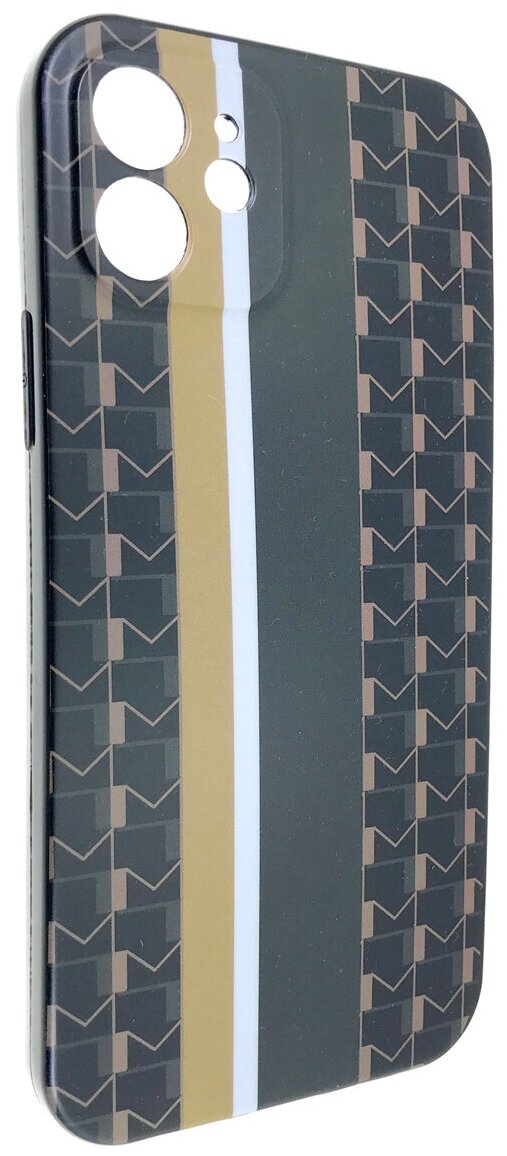 Чехол на смартфон iPhone 11 (6.1) накладка детская силиконовая с закрытыми кнопками и ламинированным прикольным рисунком для ребенка