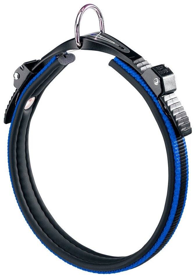 FERPLAST ошейник ERGOCOMFORT C15/33 с мягким наполнением (серый)