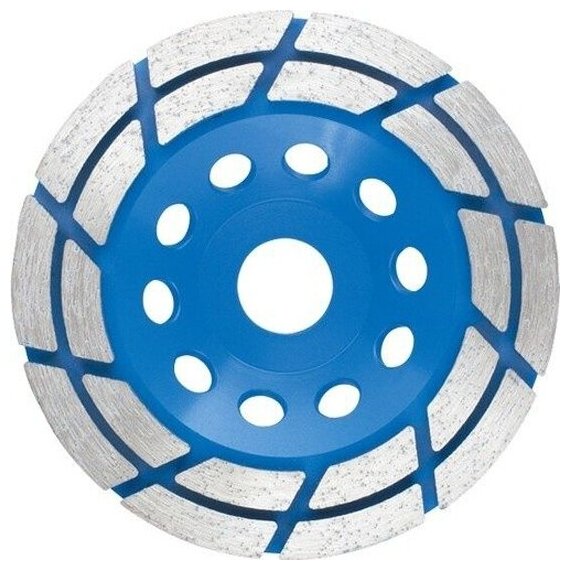 Алмазная чашка Барс 72961 зачистная, 125 мм, двухрядная