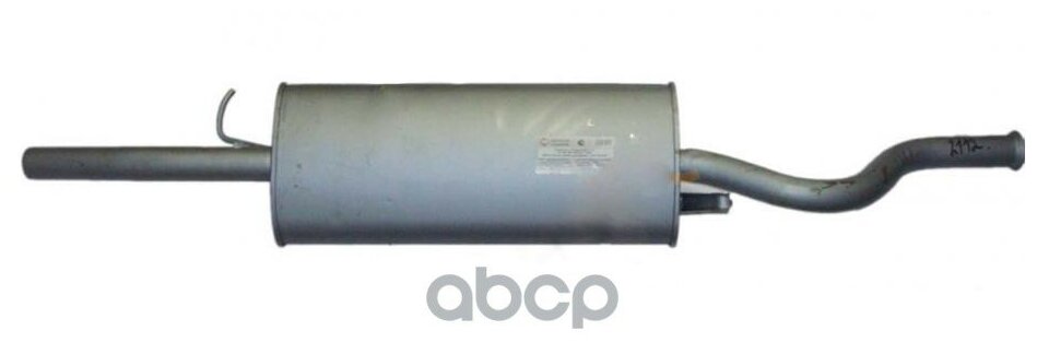 Глушитель ВАЗ 2112 до 2008г. (закатной) LADA 2112 Ижорский глушитель 135911 Ижорский глушитель арт. 135911