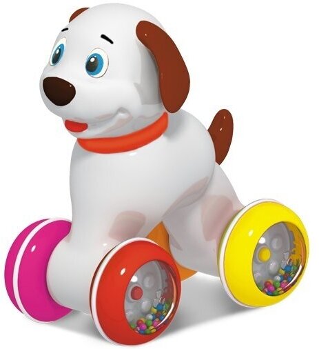 Игрушка-покатушка "Собачка" каталка Stellar 01394