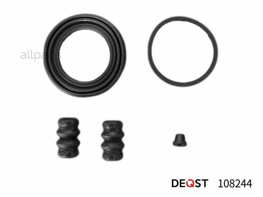 DEQST 108244 Ремкомплект тормозного суппорта переднего (для поршня O 57 mm суппорт TRW/Lucas). Применяемость: ME