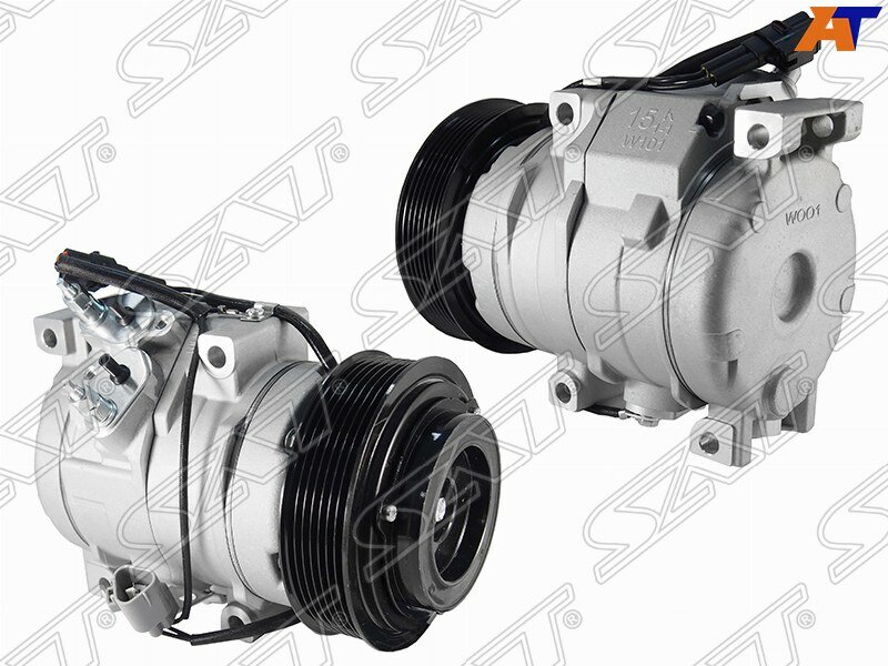 SAT ST-TY91-396-0 Компрессор кондиционера Toyota Land Cruiser Prado (J120) 02-09 / 4Runner 02-09