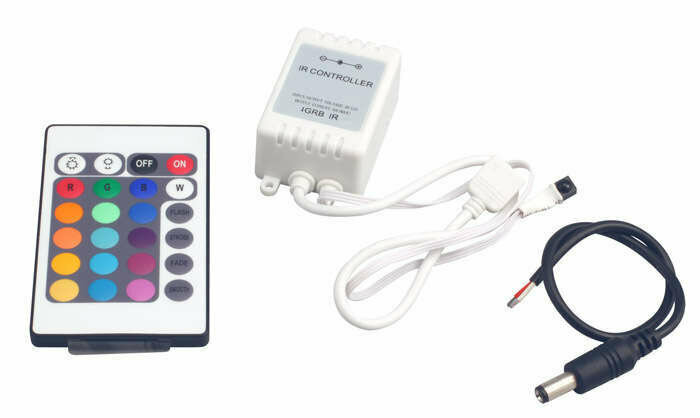 Контроллер для светодиодной ленты Jazzway RGB ZC-1000RC, 12В, 3х2А, 72 Вт