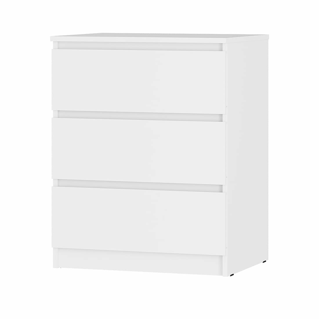 Комод с ящиками для одежды деревянный Симпл 60,4х76,1х46,3 см, белый