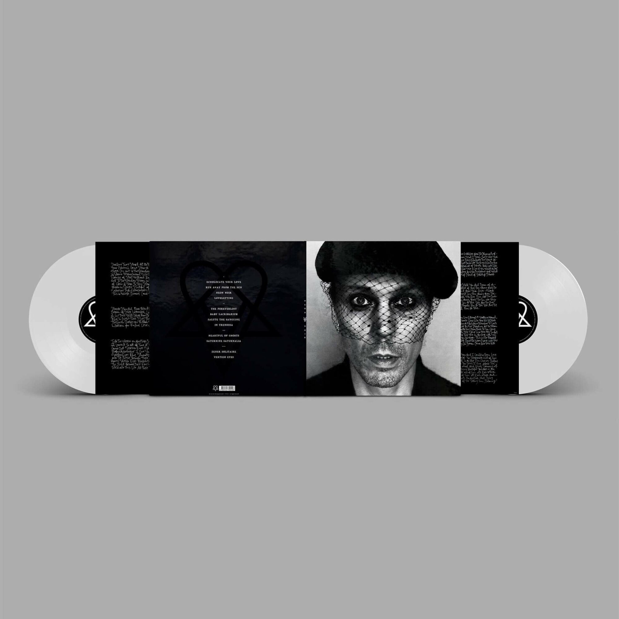 Виниловая пластинка VV (Ville Valo) - Neon Noir (180g) (Limited Edition) (White Vinyl) (2 LP)