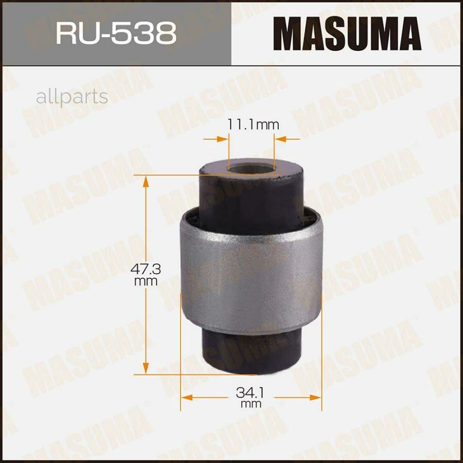 MASUMA RU-538 сайлентблок верхний переднего рычага!\ Honda Civic/Civic Ferio EK#/EJ9 95-01