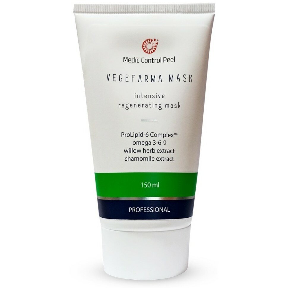 Интенсивная восстанавливающая увлажняющая маска 50 мл, 150 мл VEGEFARMA MASK | Medic control peel (150 мл)