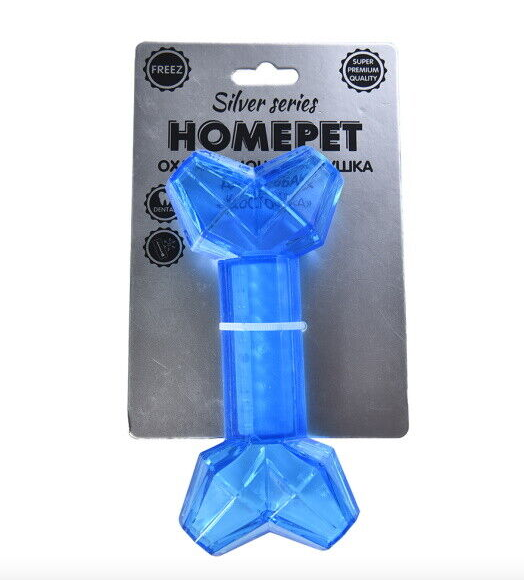 Игрушка для собак охлаждающая HOMEPET SILVER SERIES, косточка