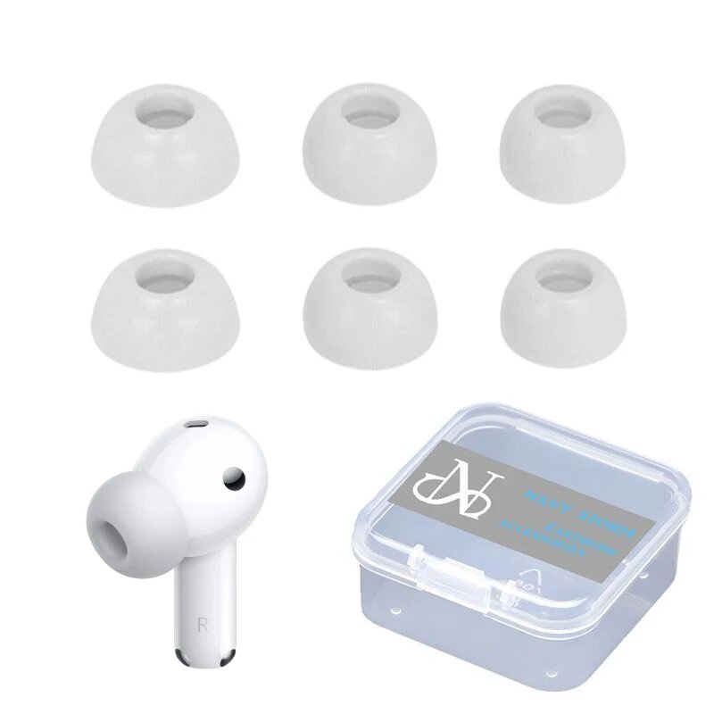 3 пары амбушюр Navy Storm Light Grey для Huawei Freebuds 6i