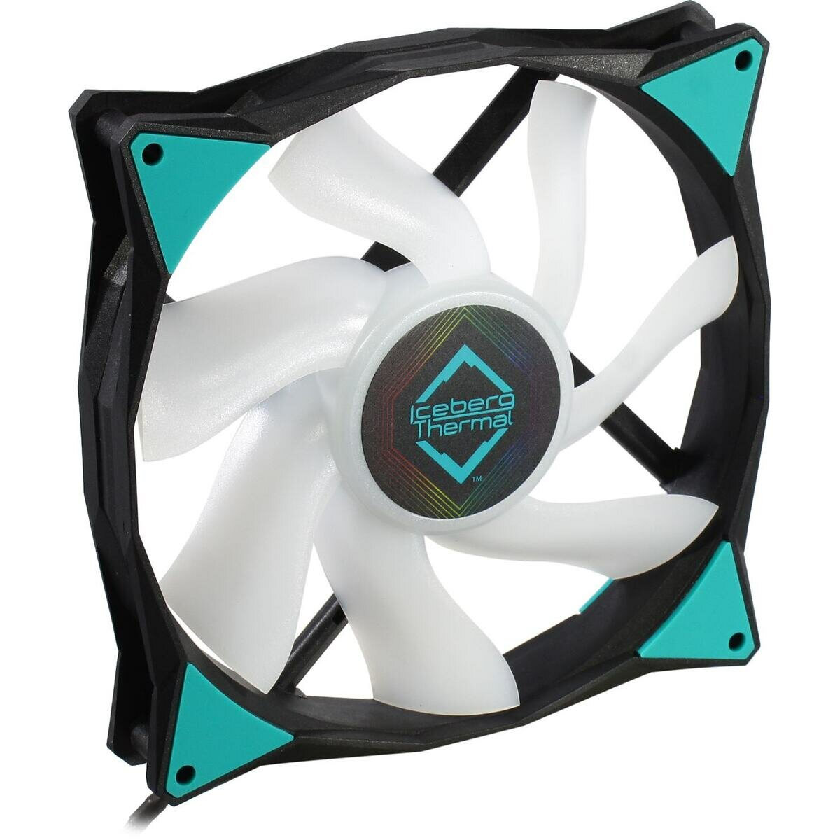 Iceberg Thermal IceGALE ARGB 140mm Black (4пин, 140x140x25мм, 0-36дБ, 500-1600об/мин)
