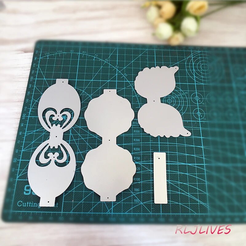 Металлические трафареты RLJLIVES для скрапбукинга S, Wing