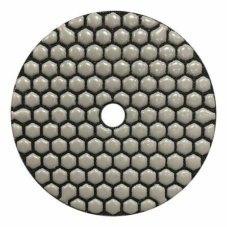 Диск полировальный эластичный HEXAGONAL TIGER APEX (без водяного охлаждения) 100 мм, зерно 100