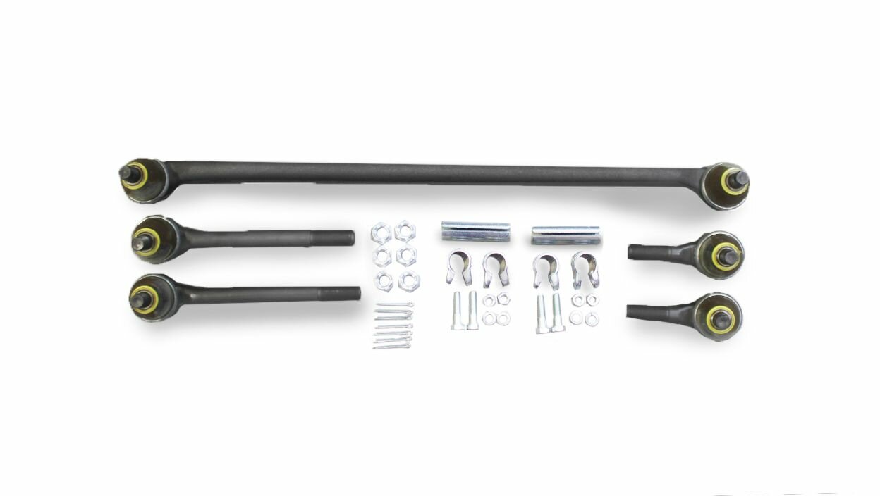 Комплект рулевых тяг ВАЗ 2123, NIVA TRAVEL (со скруткой и крепежом) "Классика", трек ST70110