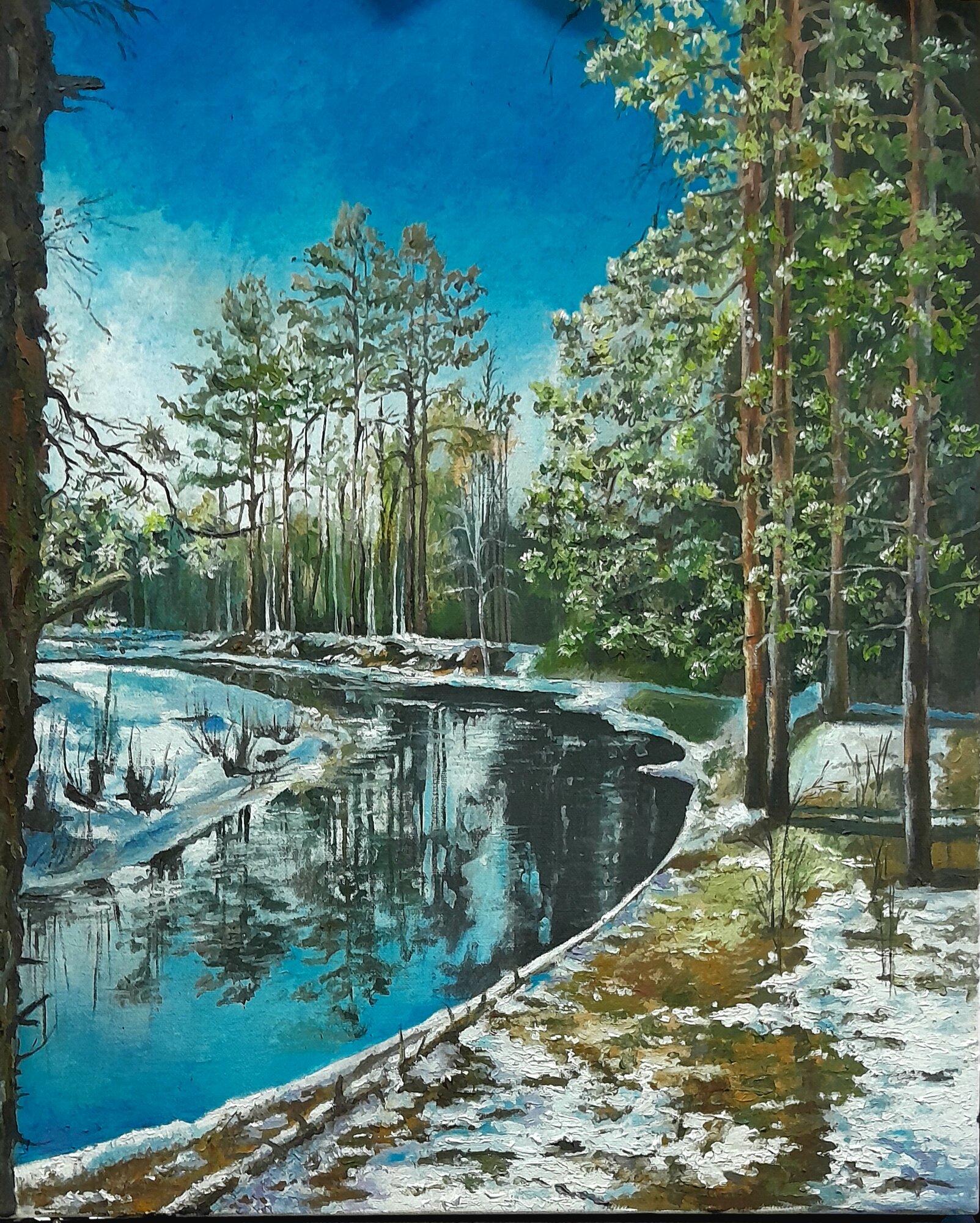 Картина маслом на холсте от SkinNewArt