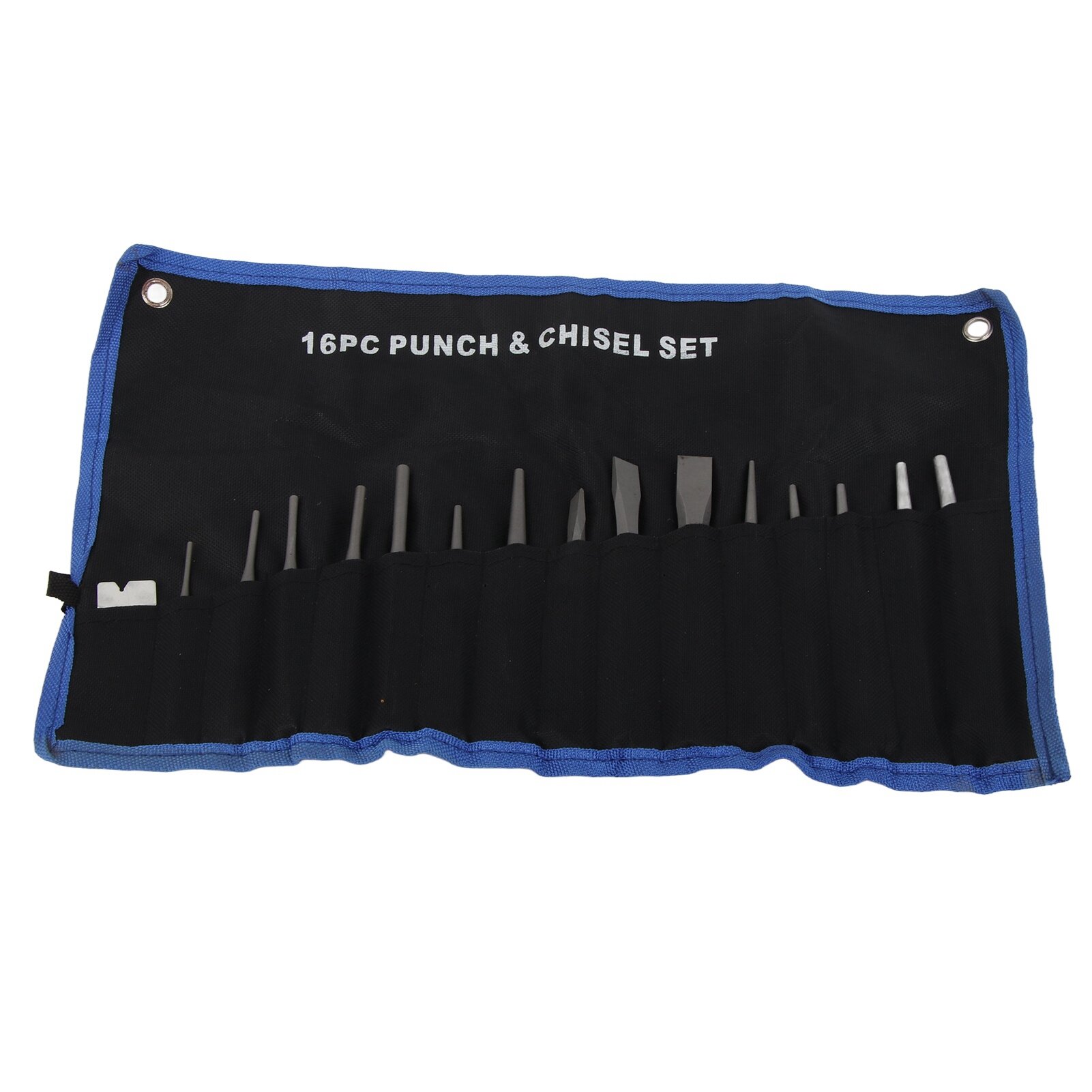 16 шт, набор механических пуансонов, центральный конус, набор инструментов для холодного долота для обработки металла, стальная конструкция для тяжелых условий эксплуатации