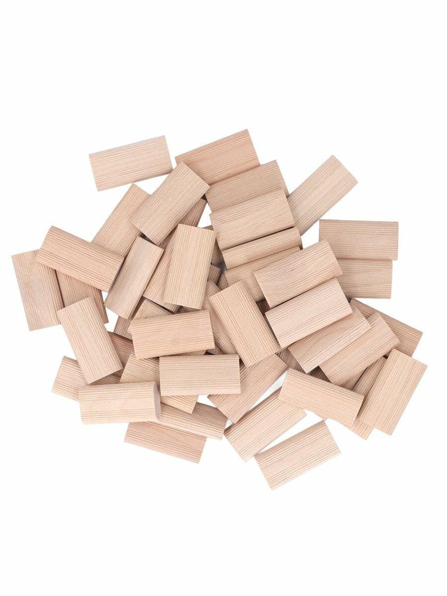 Стопок дюбеля из букового дерева 50 шт.