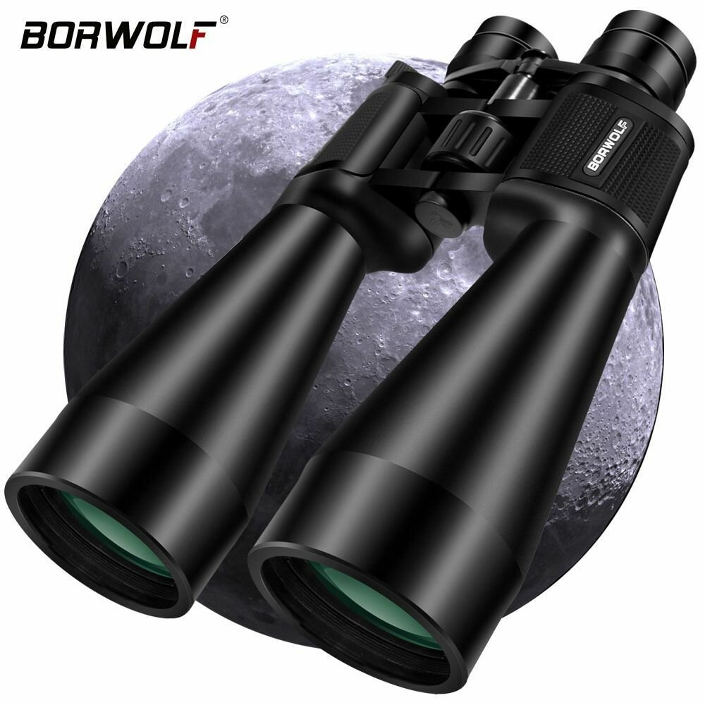 BORWOLF 20-60X70 Большой телескоп с дистанционным зумом 60 раз Охотничий астрономический телескоп Профессиональный зум Луна
