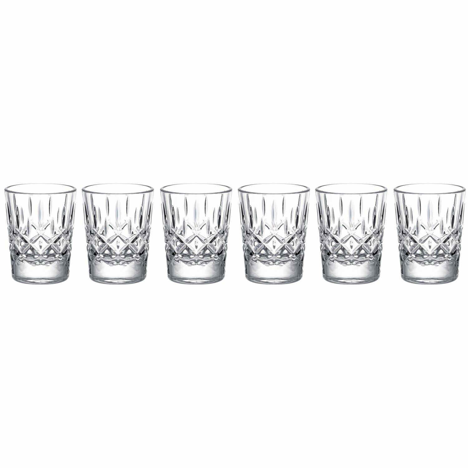 6 стопок для водки Bonna InfinityGlass Elegance Shot Glass Set EGN60SHT
