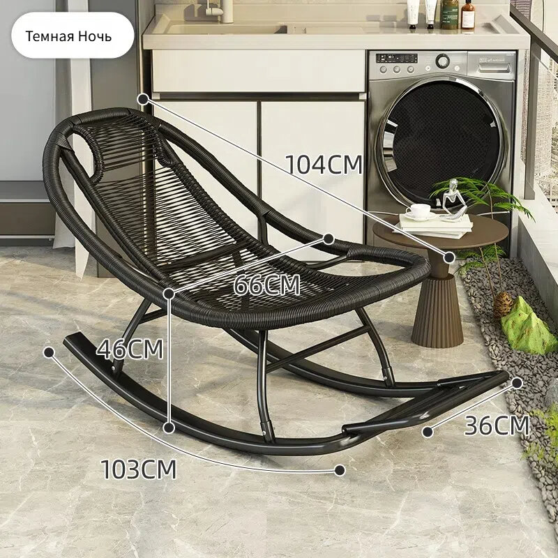 Кресло-качалка "Северный Ветер", с эффектом качания, максимальная нагрузка 300 кг