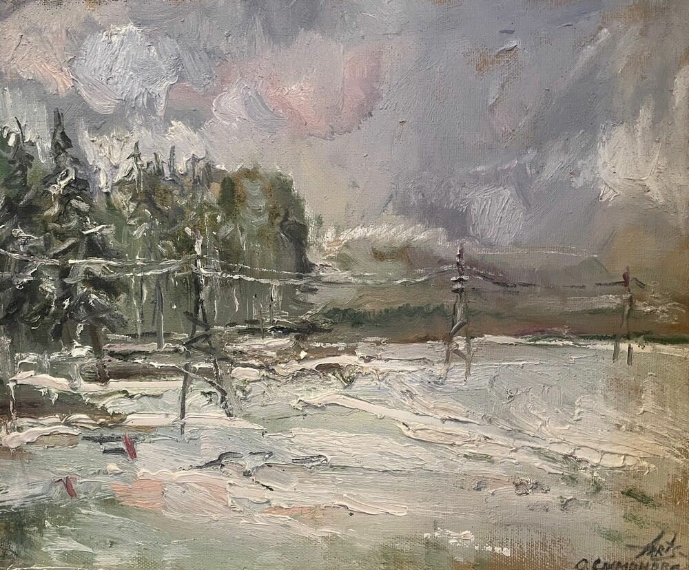 Ольга Симонова, Январская акварель