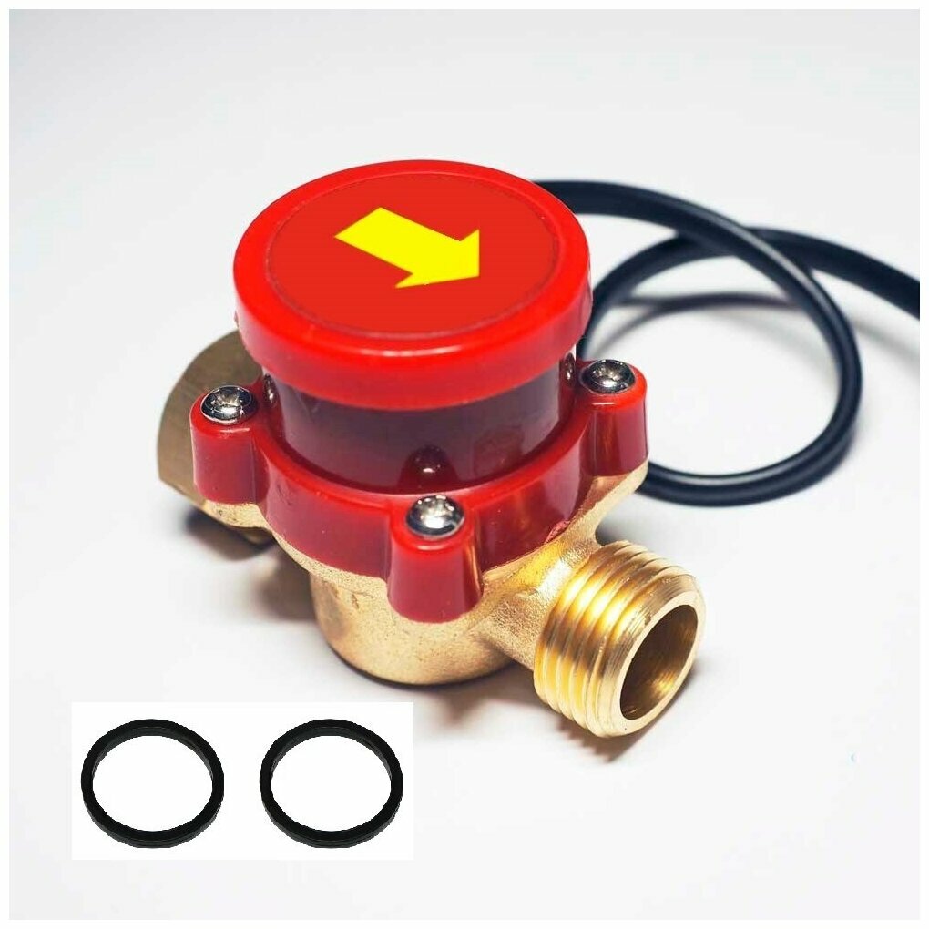 Датчик протока GRANDFAR FS-A (GF-A) X15G-10 (90Вт) красный