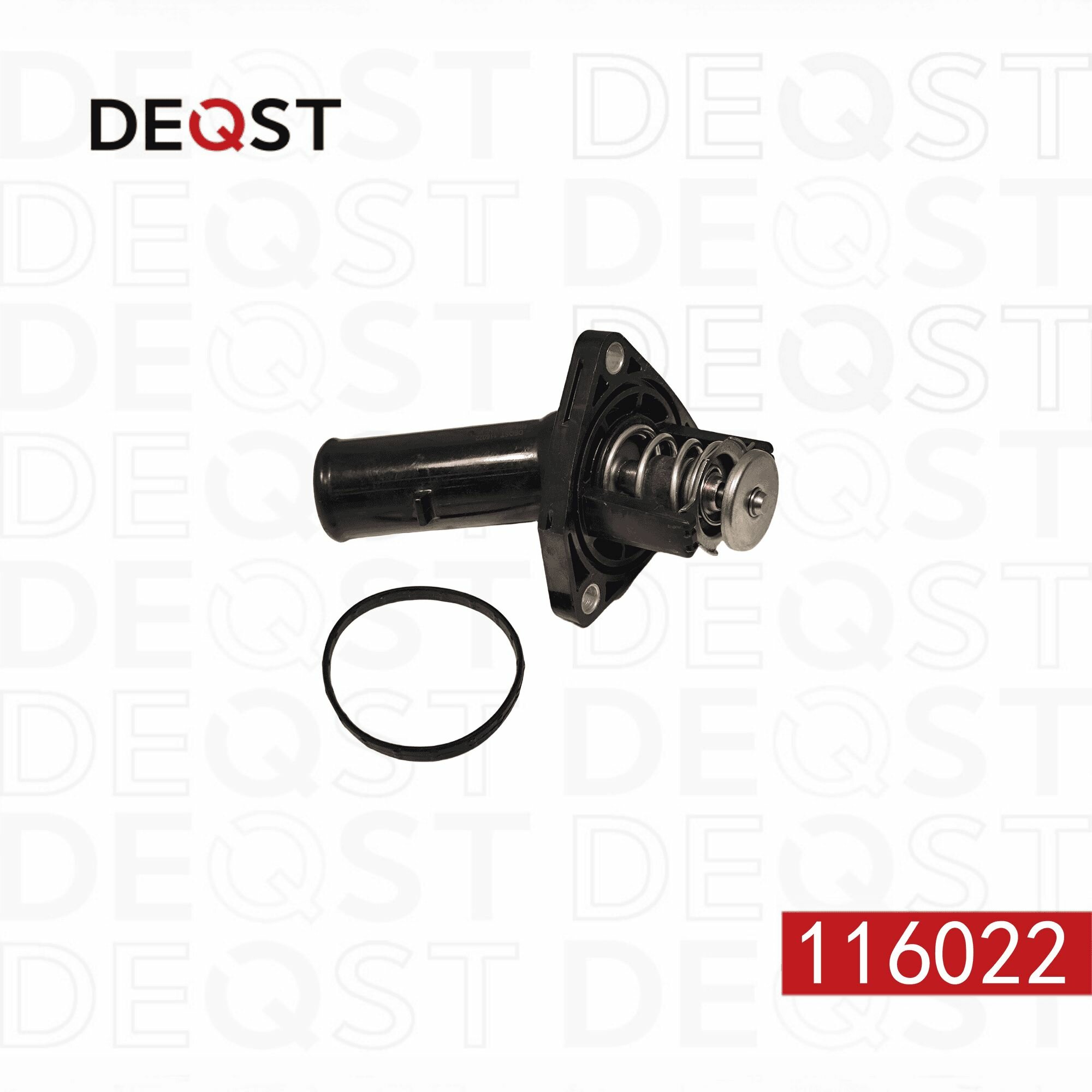 Термостат Deqst 116022 Toyota Land Cruiser (J12) 09.02-10) 09.02-10) 4.0 (GRJ120W, GRJ121W)