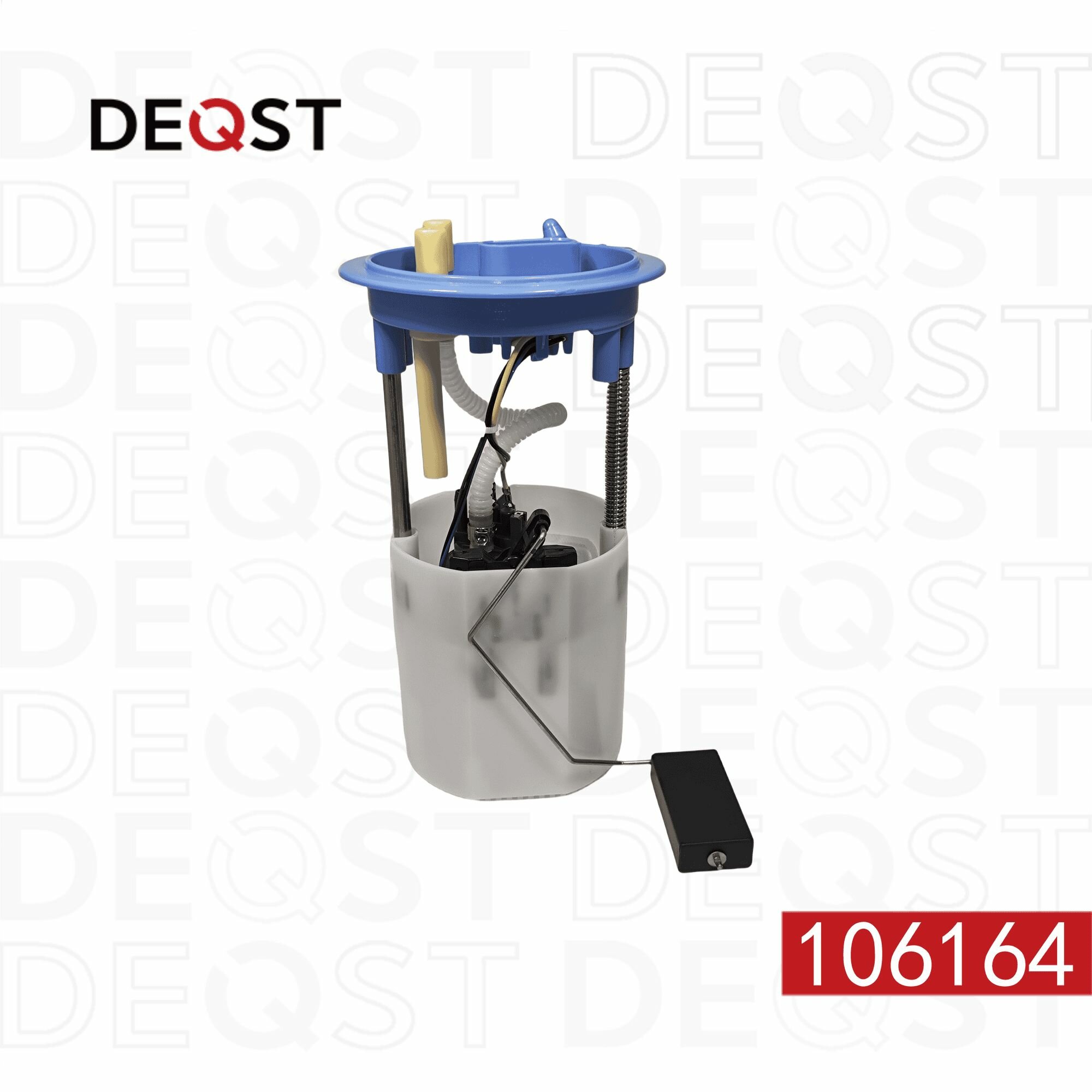 Бензонасос в сборе Deqst 106164 с датчиком уровня топлива Skoda Octavia (1Z3) 06.04-), 1.8 TSI Yeti (5L) 05.09-), 1.2TSI