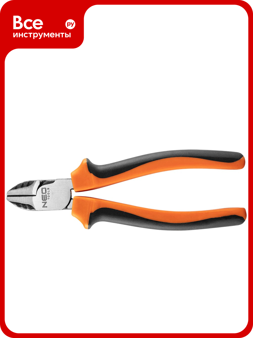 Бокорезы NEO Tools 40% FS 160 мм 01-156, Neo tools бокорезы fs 160 мм 01-156 предназначены для работ в мастерской