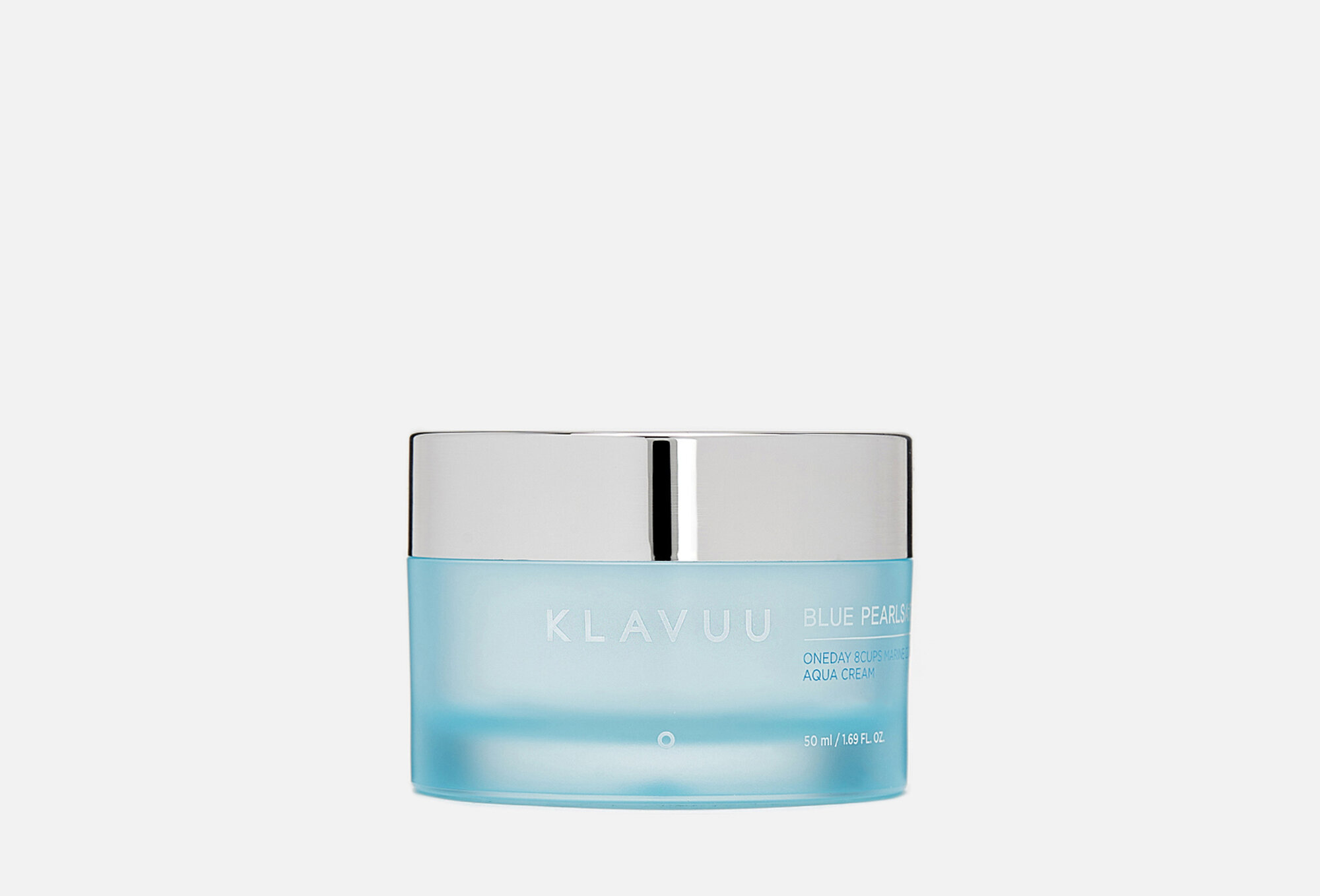 Крем для глубокого увлажнения кожи KLAVUU BLUE PEARLSATION ONEDAY 8CUPS MARINE COLLAGEN AQUA CREAM 50 мл