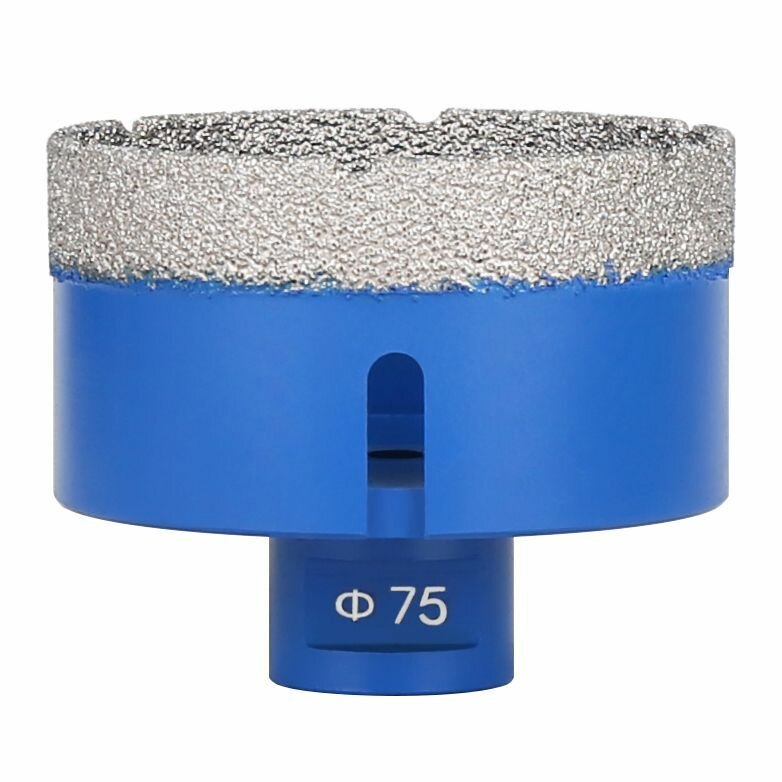 Коронка алмазная 75мм, на УШМ М14