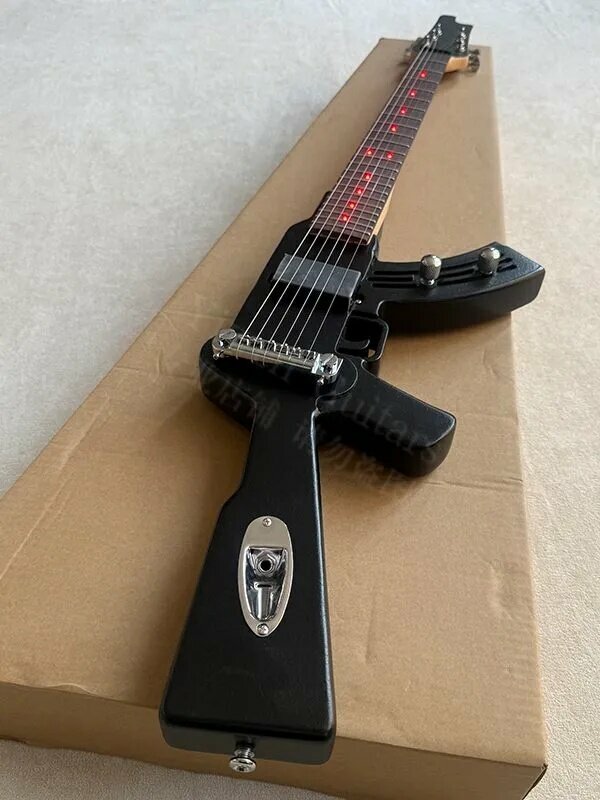 GLAT Электрогитара alien 6-струнная, корпус Махагони