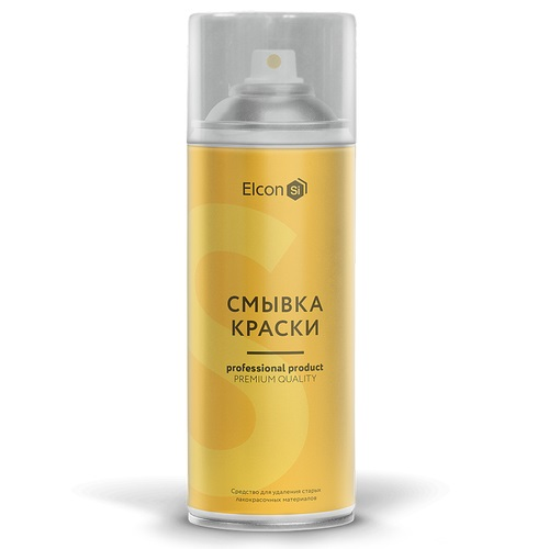 Смывка Краски Аэрозоль Elcon S 520мл Универсальная для Удаления Старых Лакокрасочных Материалов.