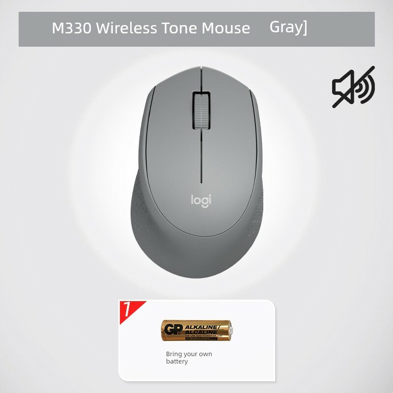 Беспроводная мышь Logitech M280 для ноутбуков, настольных компьютеров, офиса, дома, игр, энергосберегающая,