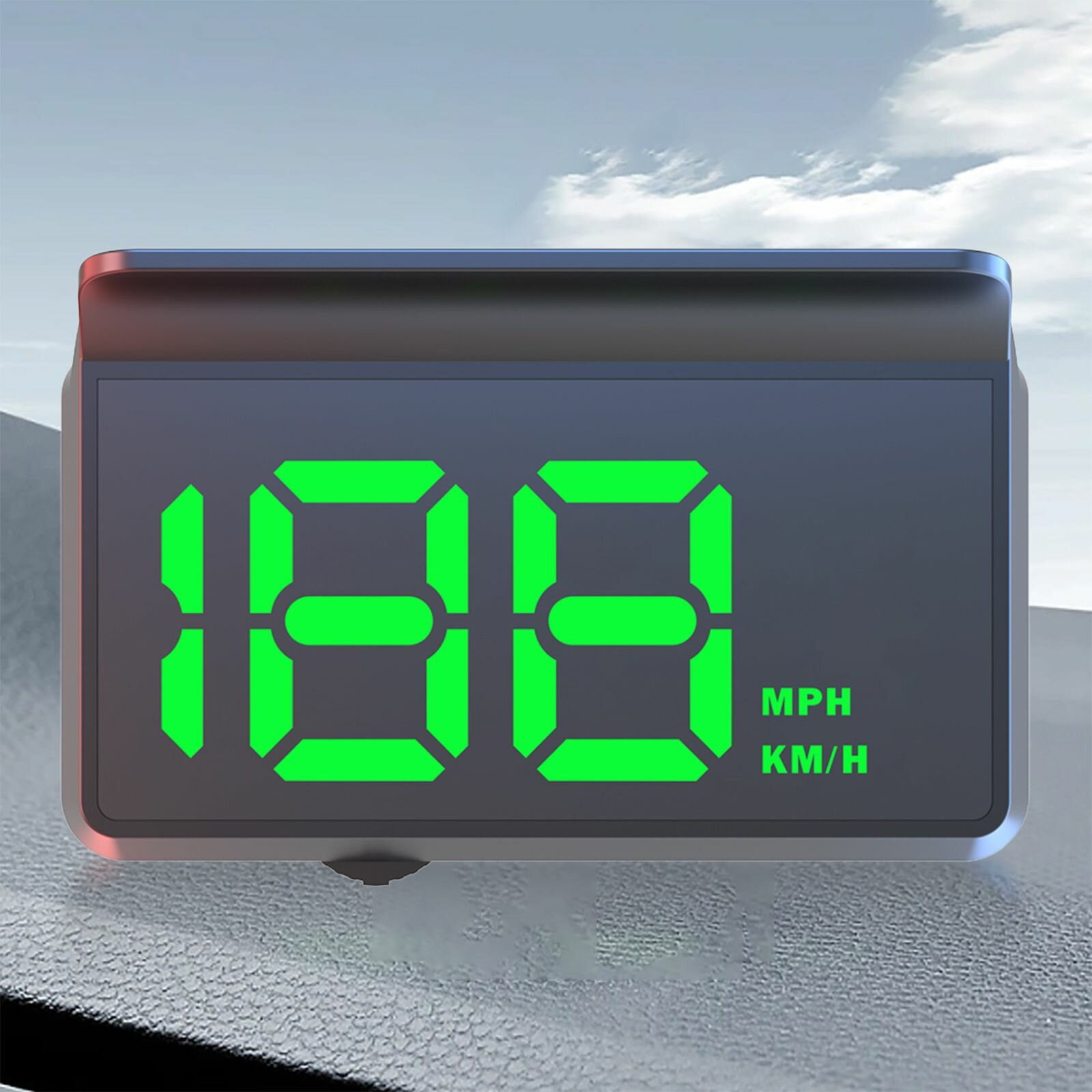 Проекционный дисплей (HUD) для автомобиля, GPS спидометр, простая установка без сверления, подключи и работай
